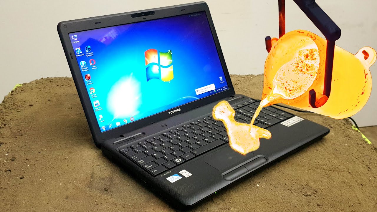 EXPERIMENT LAVA vs Laptop