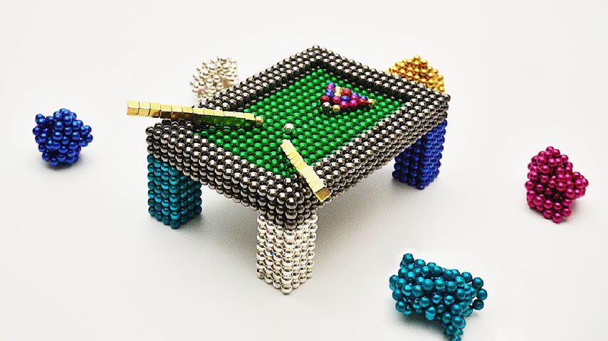 Making Pool with Magnets | Satisfying ASMR