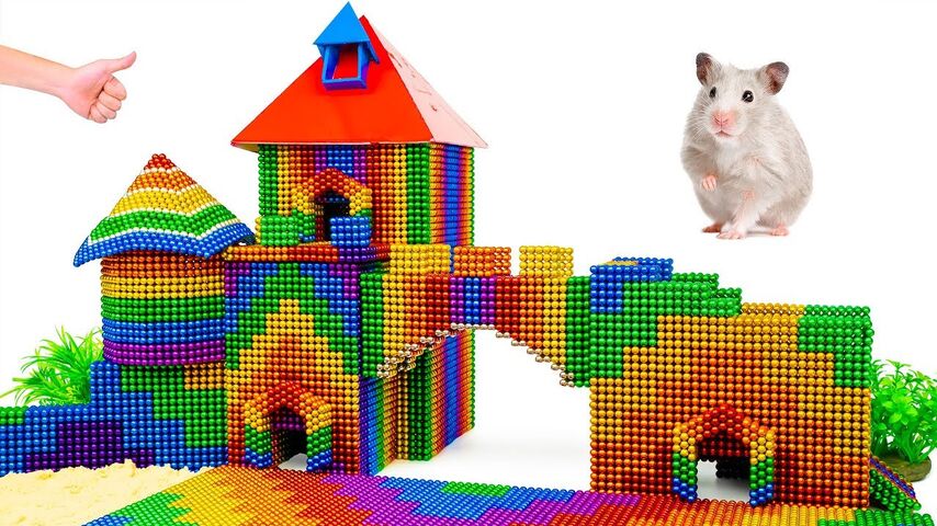 Most Creative - Build Quebec City Gate Hamster Pet With Magnetic Balls ...