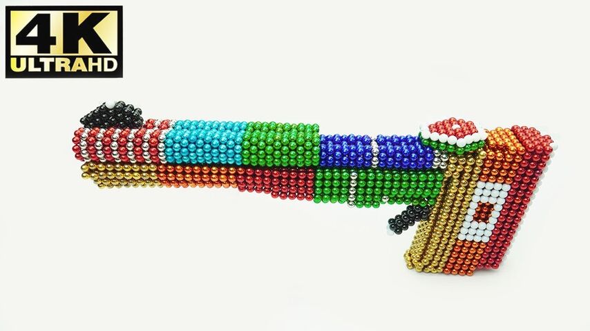 ASMR - Building Pistol from Magnetic Balls (Satisfying & Relax ...