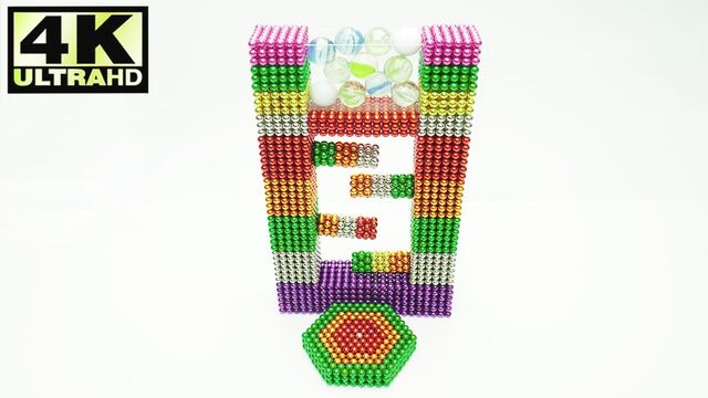 DIY - How to Make Marble Game Toys from Magnetic Balls (ASMR ...