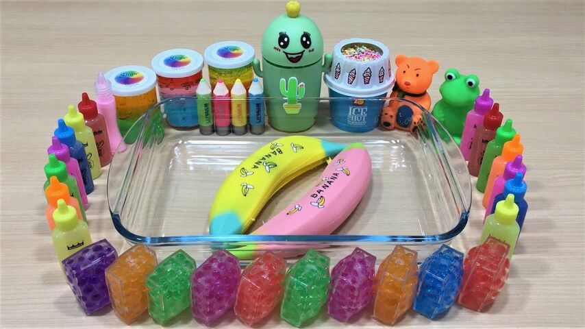 Mixing Random Things into Store Bought Slime ! Satisfying Slime Videos