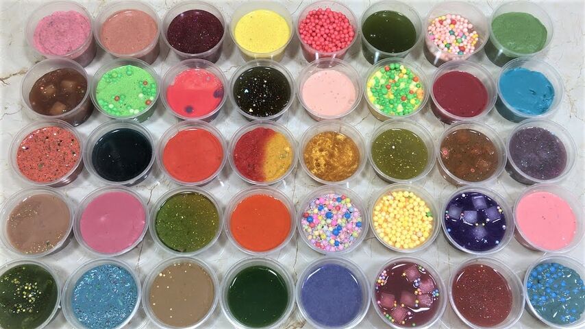 Mixing all My Slimes | Slimesmoothie | Satisfying Slime Video Part 2