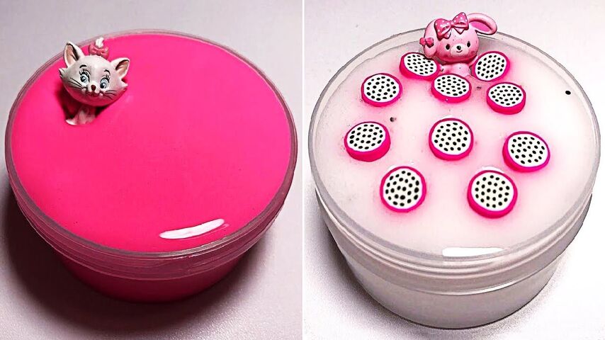 The CUTEST Slimes! ( ‿ ) Satisfying Slime Videos by: Slavi