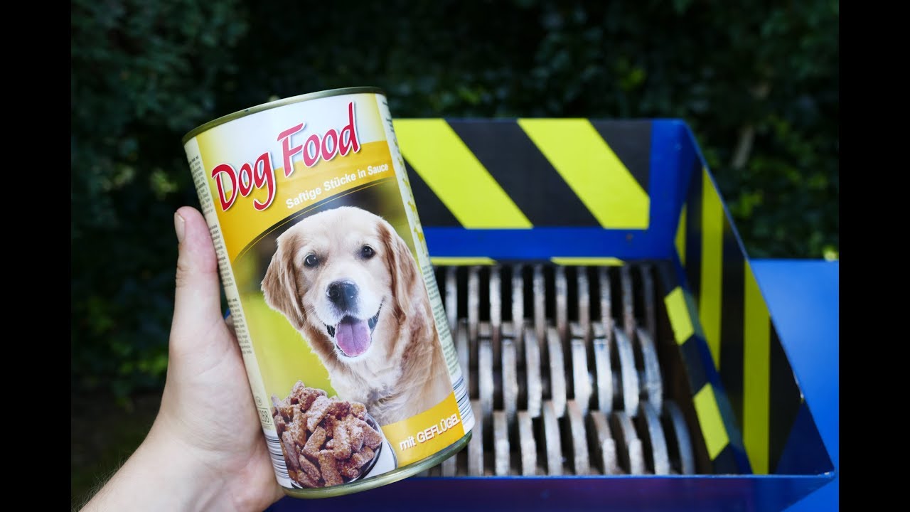 SHREDDING DOG FOOD (FULL TIN)