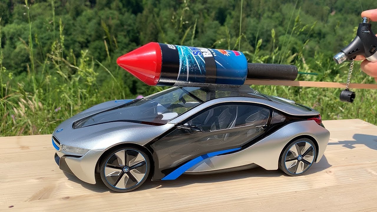 Rocket powered BMW i8 RC CAR