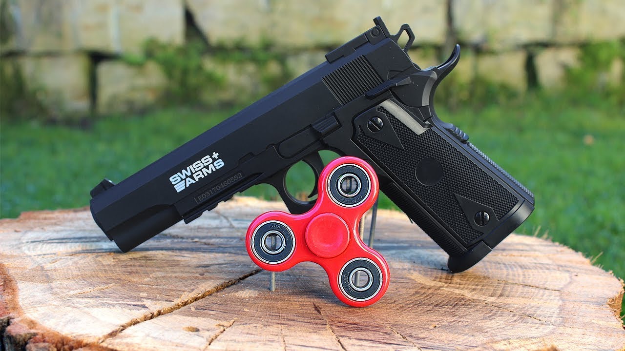 Fidget Spinner vs Gun