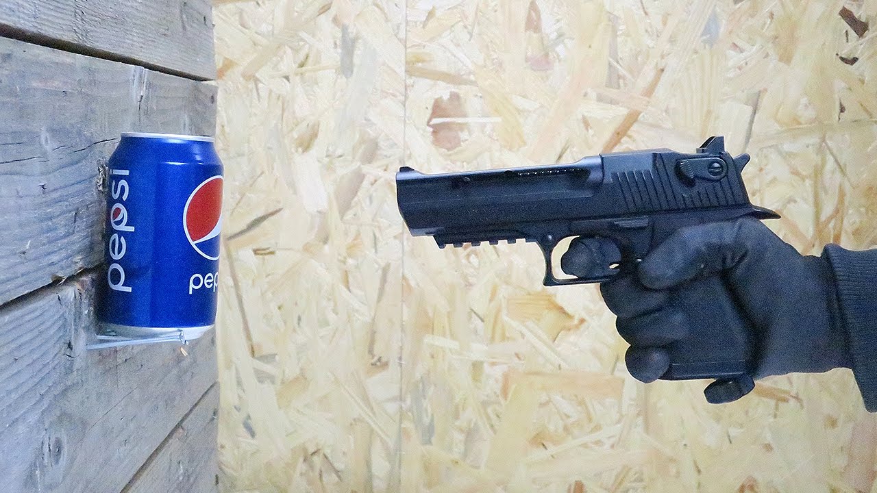 SHOOT ON PEPSI COLA CAN! Will It Survive?