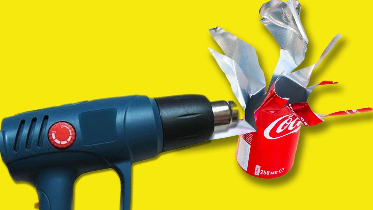 Heat Gun Tricks & Experiments