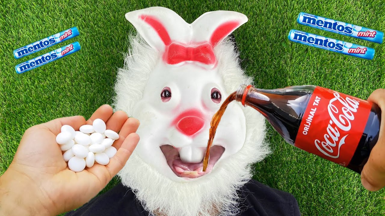 Mentos VS Coca Cola, Sprite, Monster, Fanta, Different Mouth and Mentos ...