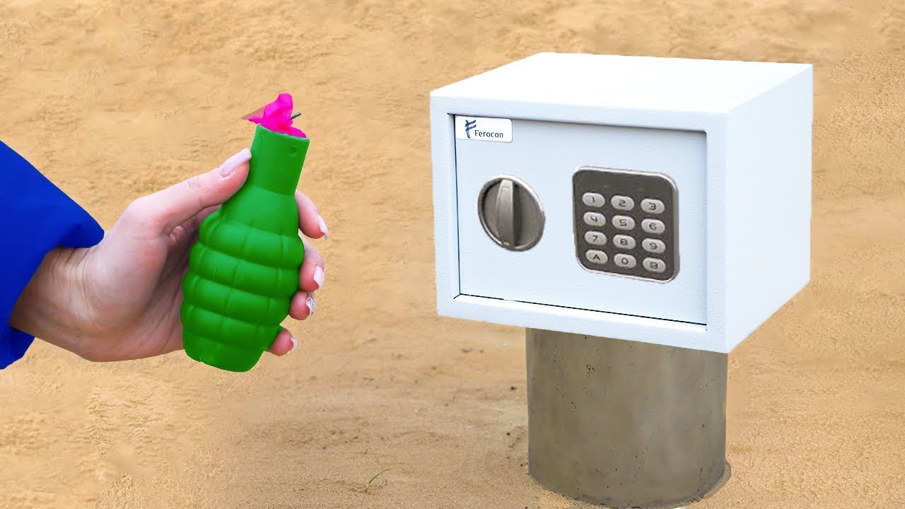 Firecracker Test vs Iron Safe