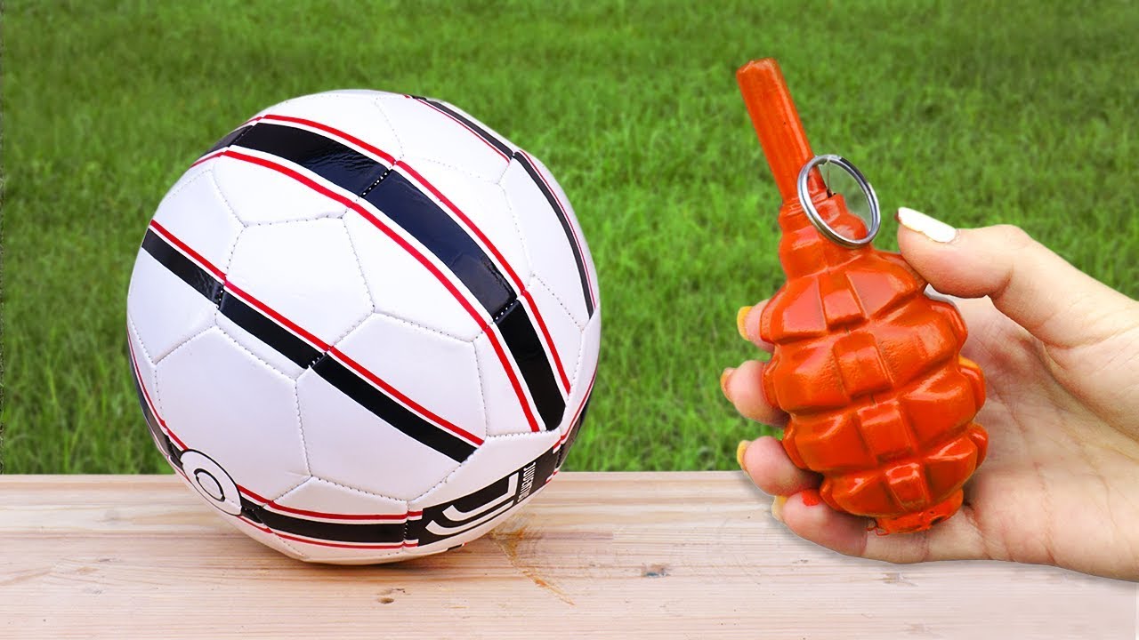 FIRECRACKER vs SOCCER BALL