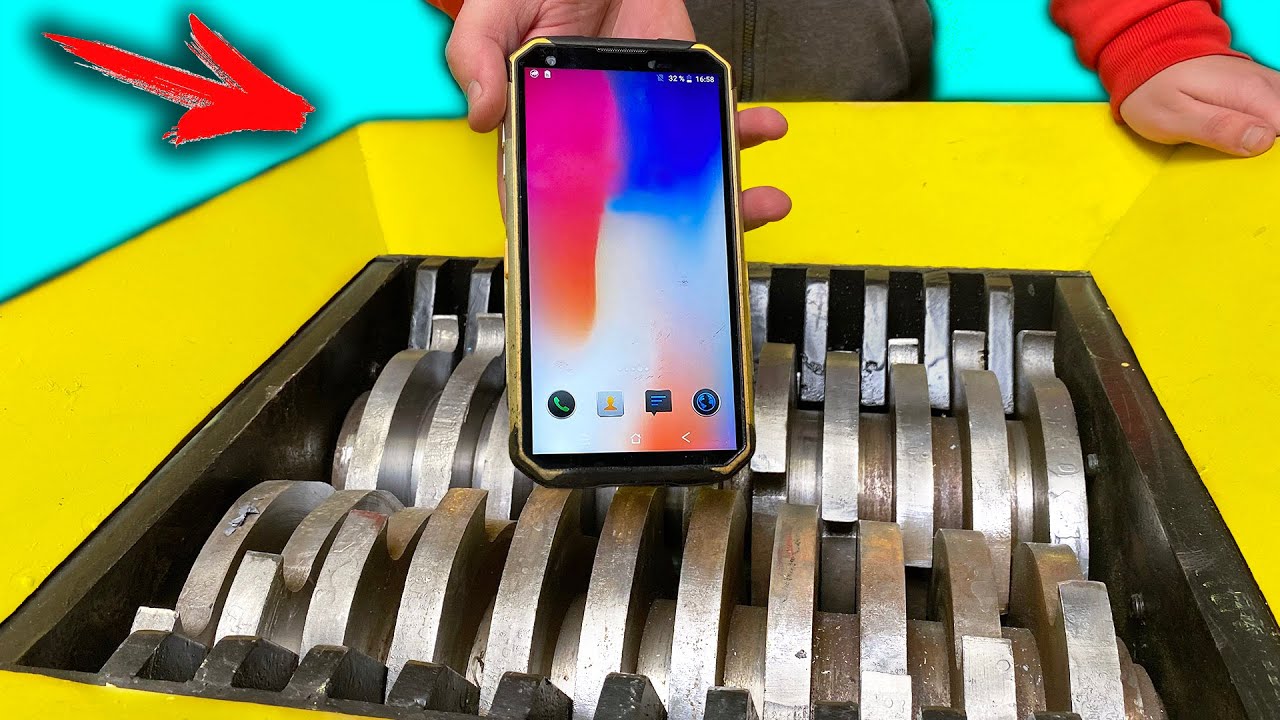 SHREDDING INDESTRUCTIBLE PHONE