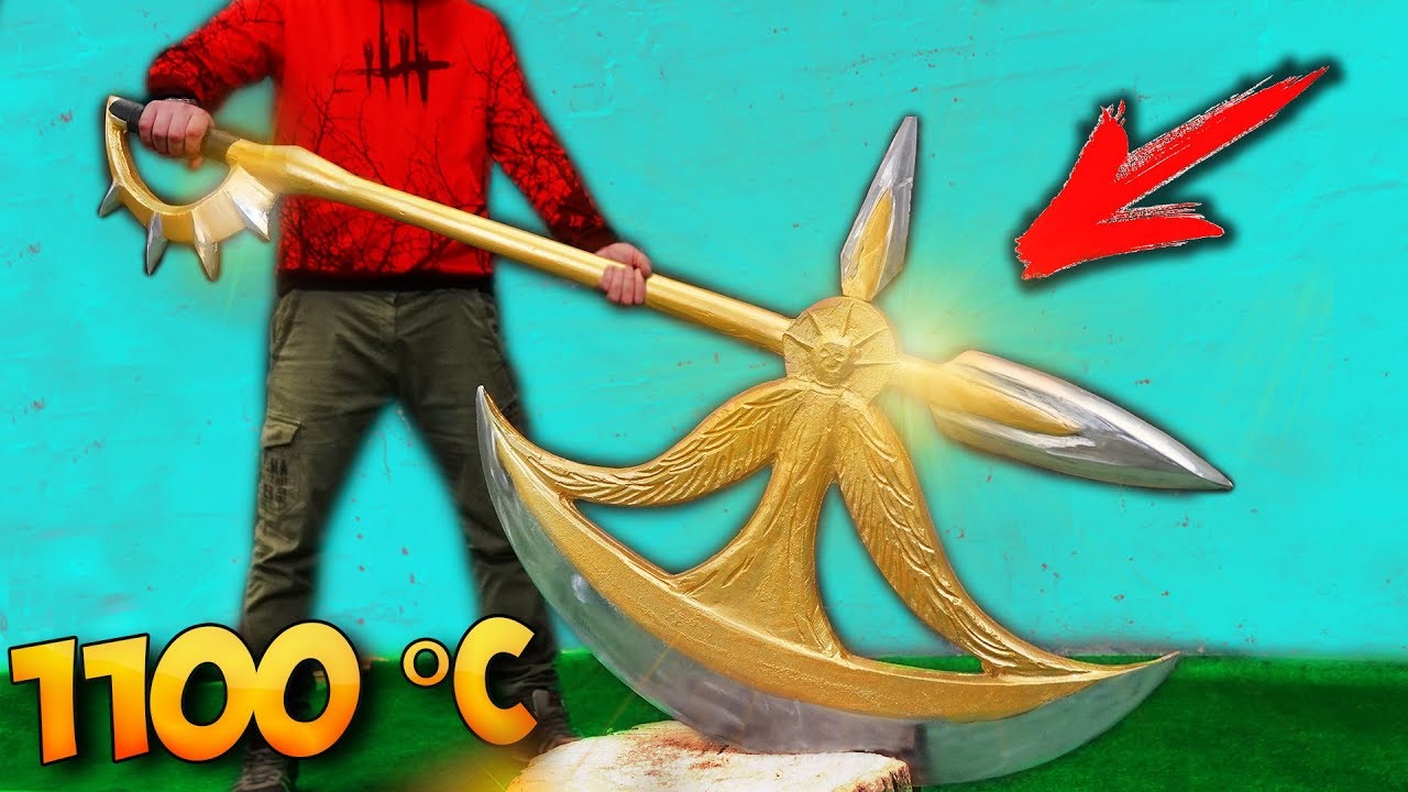 EXPERIMENT: CASTING DIVINE AXE RHITTA from LAVA 七つの大罪 The Seven Deadly Sins