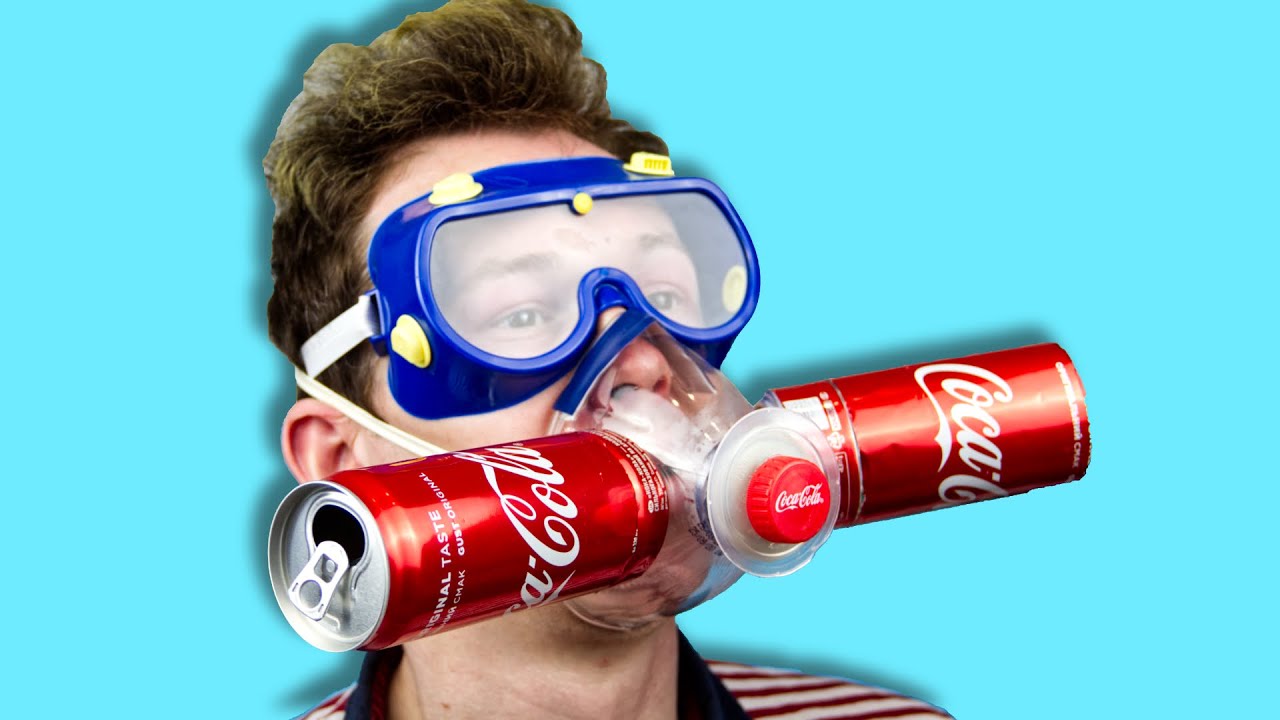 How To Make Mask At Home | Mask Making From Coca Cola | DIY Mask ...