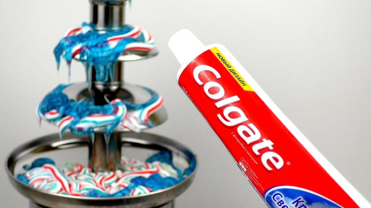 EXPERIMENT: What Happens if You Put Colgate on Chocolate Fountain