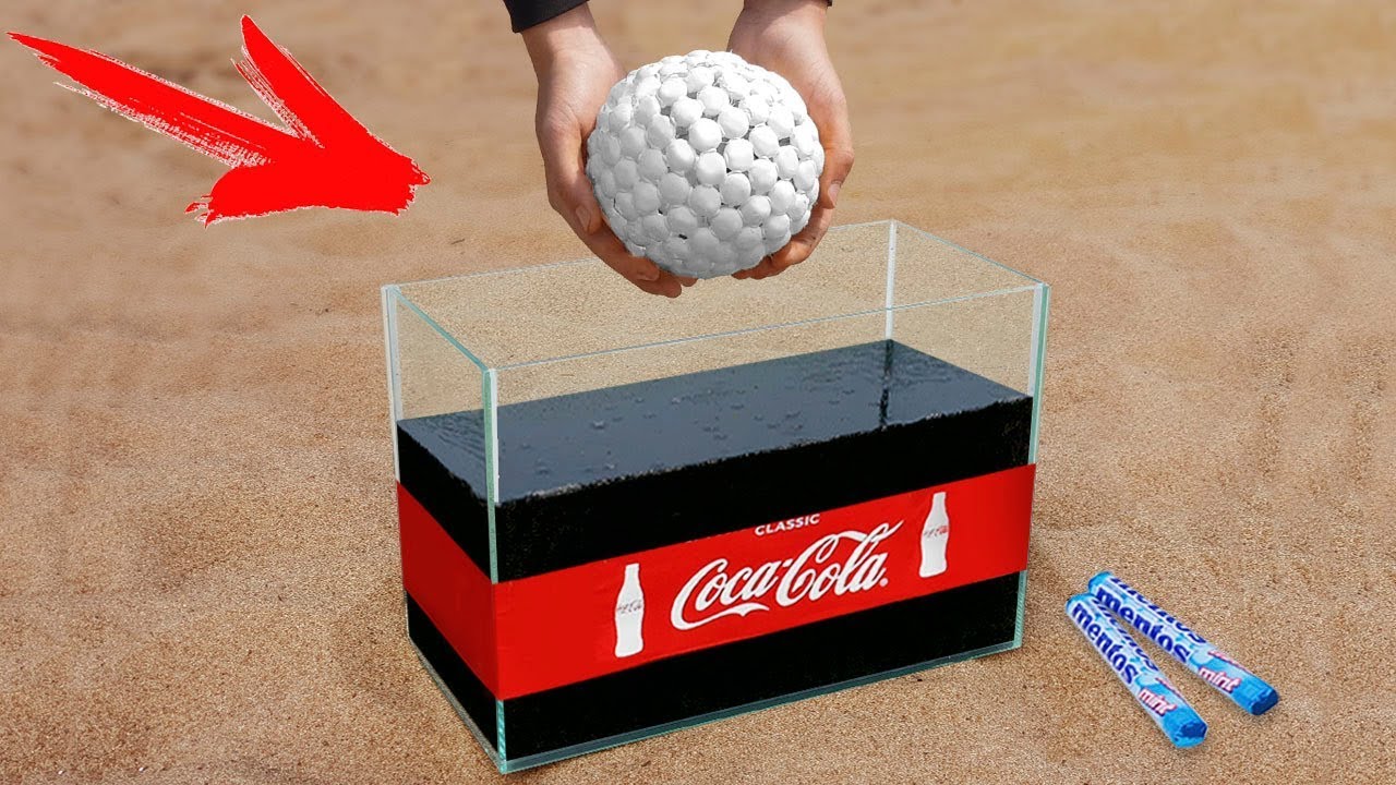 Coca Cola Vs Mentos | 8 Awesome Experiments