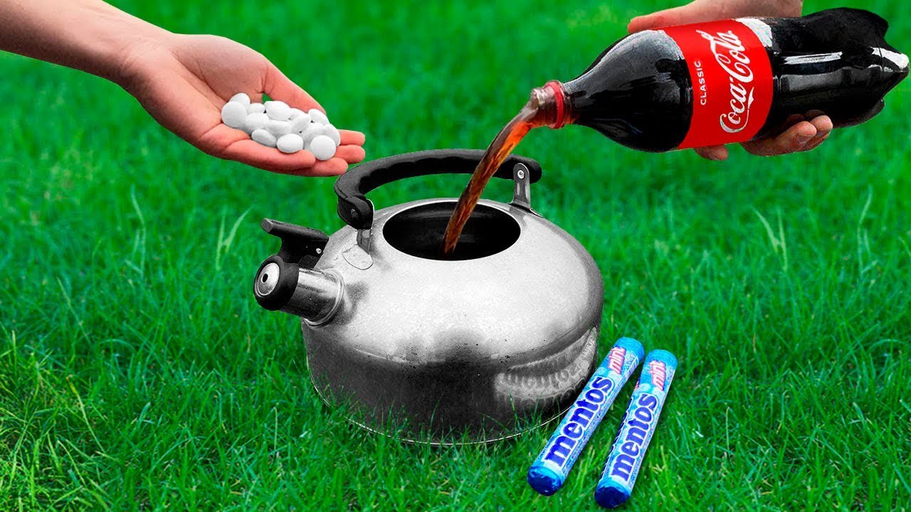 Experiment: Coca Cola and Mentos