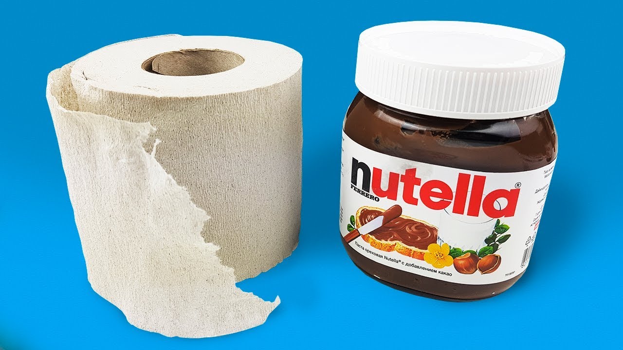 HOW TO MAKE NUTELLA OR 5 DIY's TRICKS