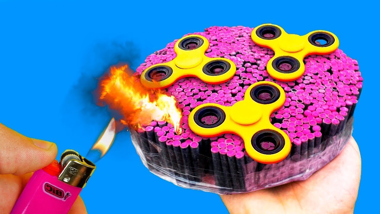 3 CRAZY EXPERIMENTS WITH FIDGET SPINNER
