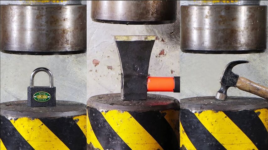 Hard object competition, who is the strong one? 硬物大比拼誰才是王者？