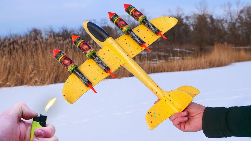 EXPERIMENT: ROCKET AND AIRCRAFT!