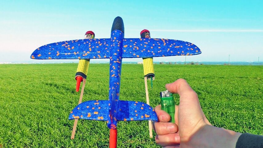 EXPERIMENT: ROCKET AND AIRCRAFT!