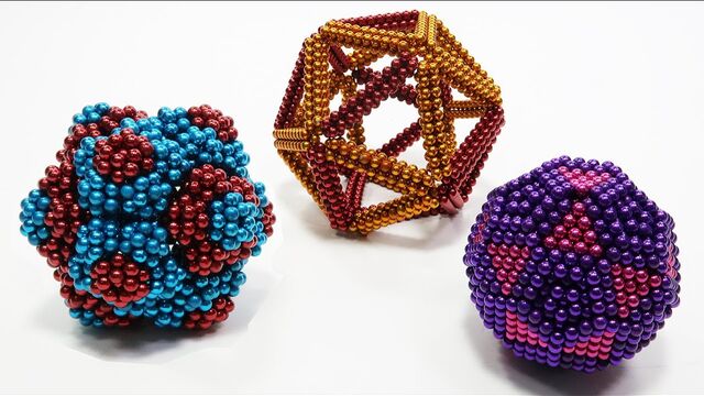 How To Build Magnetic Shape With Magnetic Ball 2 | Magnet Satisfaction 101%