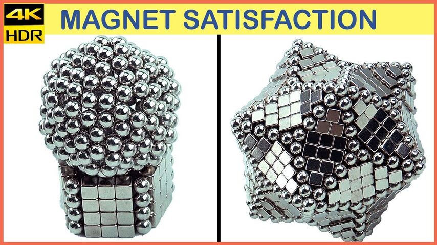 Oddly satisfying Reverse - 15000+ Magnetic Balls| Easy make cube | Top ...