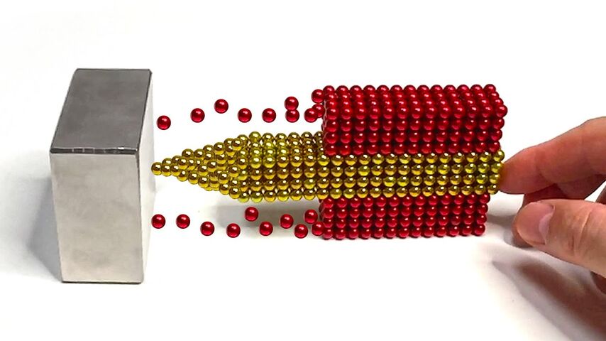 Magnetic Master Meet Magnetic cube And Magnetic Balls In Slow Motion ...