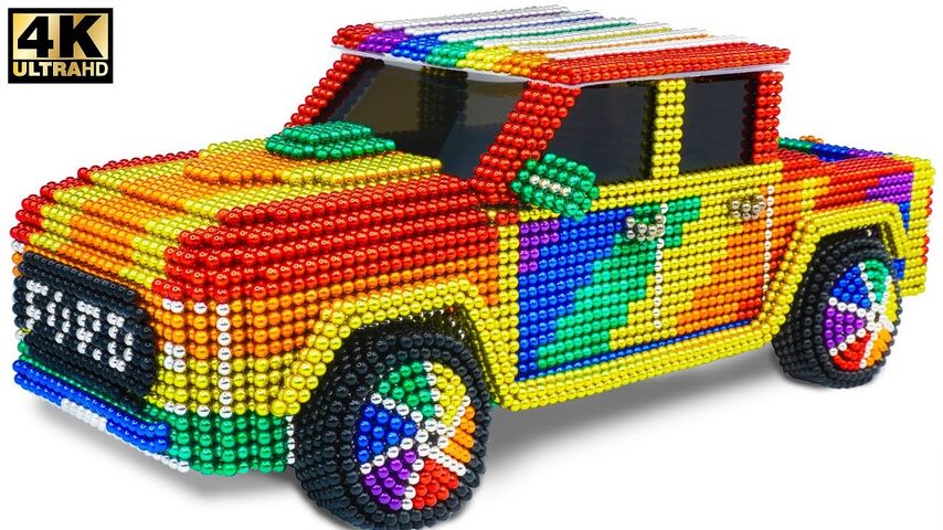 Magnetic Balls Build - DIY Ford F150 RAPTOR 2020 (ASMR Satisfying ...