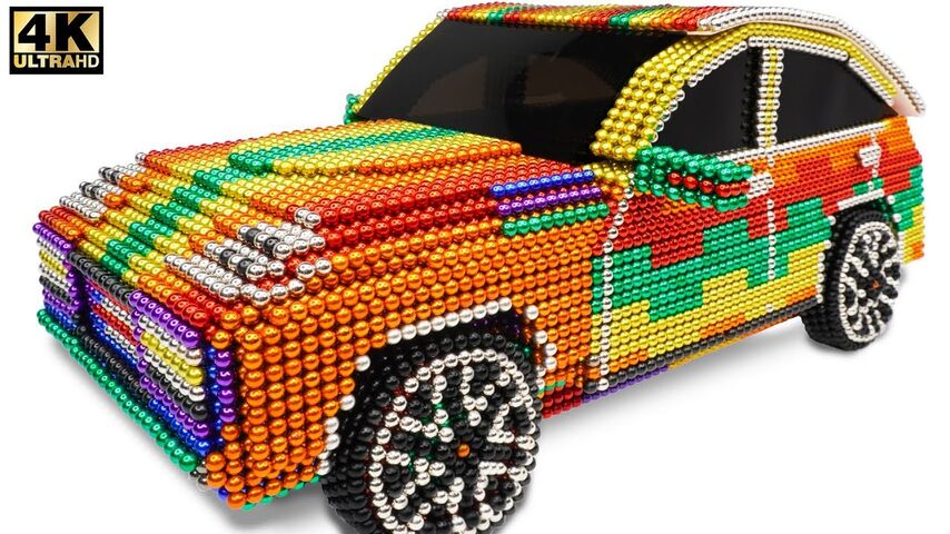 DIY - How To Make Amazing Porsche Cayenne Car From Magnetic Balls ...